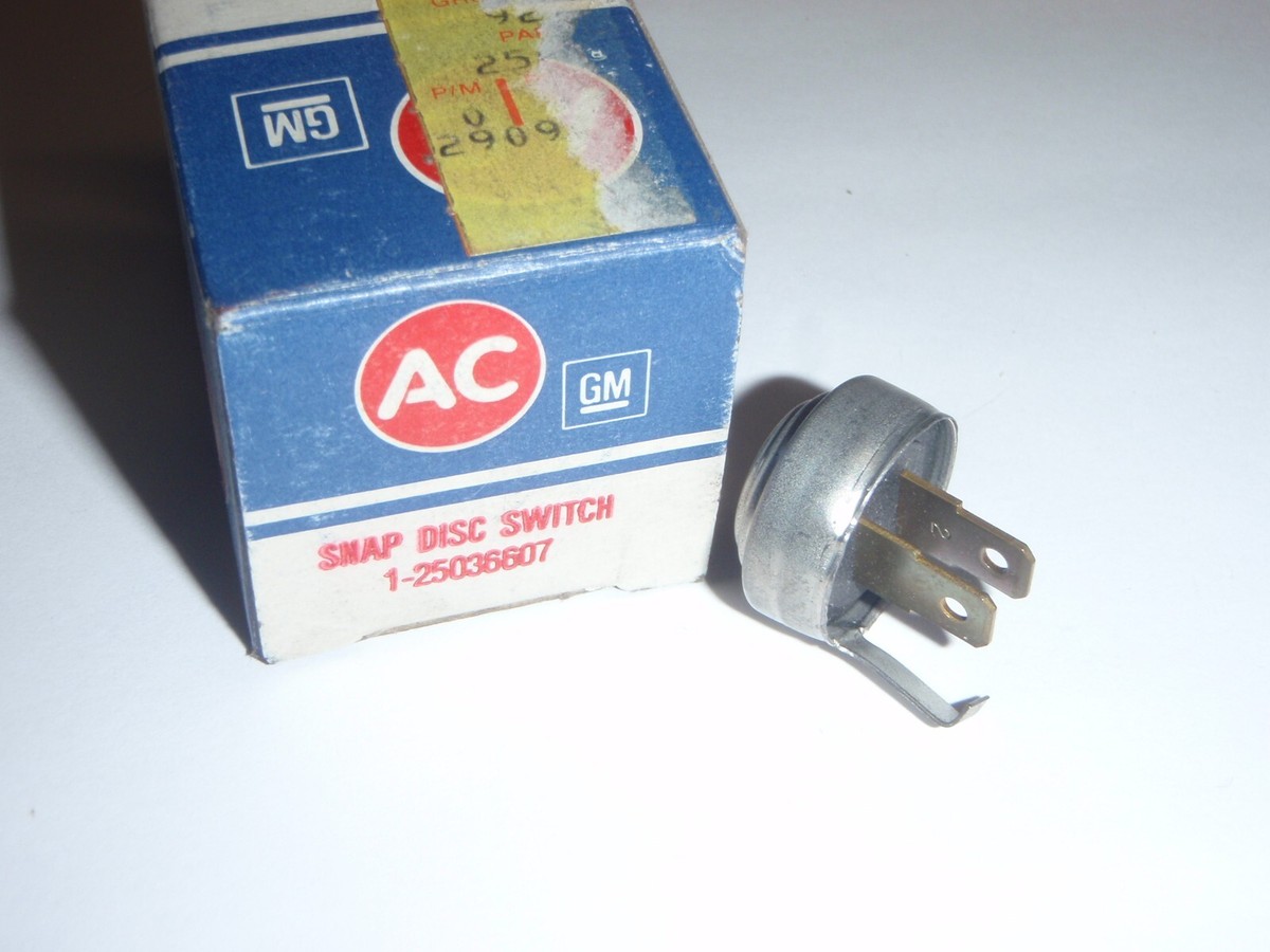 Snap Disc Temperature Switch Engine Coolant Fan Switch MTE THOMSON