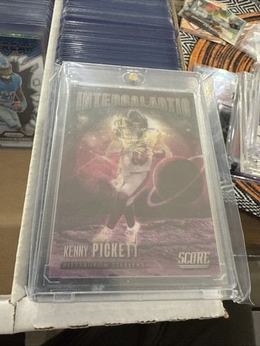 2023 Score Football Intergalactic #I-8 Kenny Pickett Steelers SSP Case ...