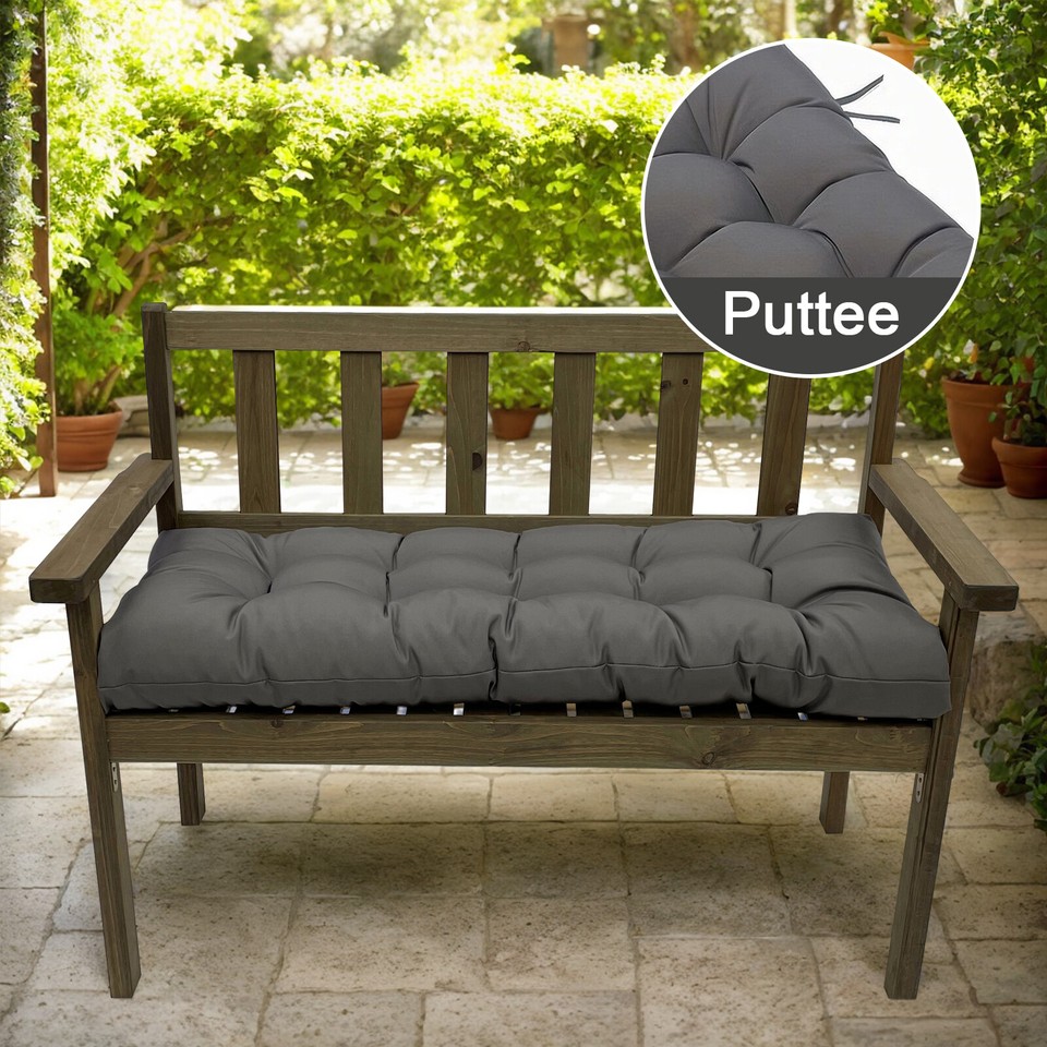 Outdoor Bench Cushion Waterproof Patio Chair Pad Swing Seat Replacement ...