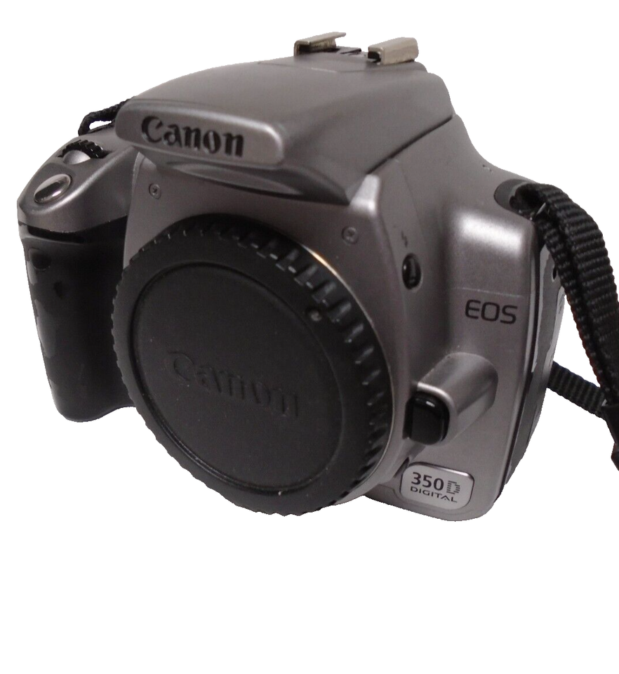 Canon EOS 350D 8.0MP DSLR Digital SLR Camera Body Only - SILVER | eBay UK