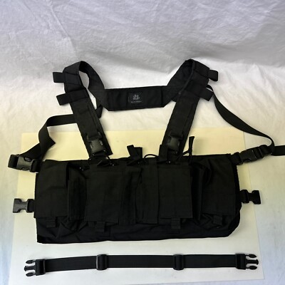 Velocity Systems Mayflower UW Gen IV Chest Rig RG Black IN HAND FAST ...