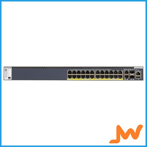 Netgear GSM4328PA 28-Port PoE+ Layer 3 Fully Managed Stackable Switch ...