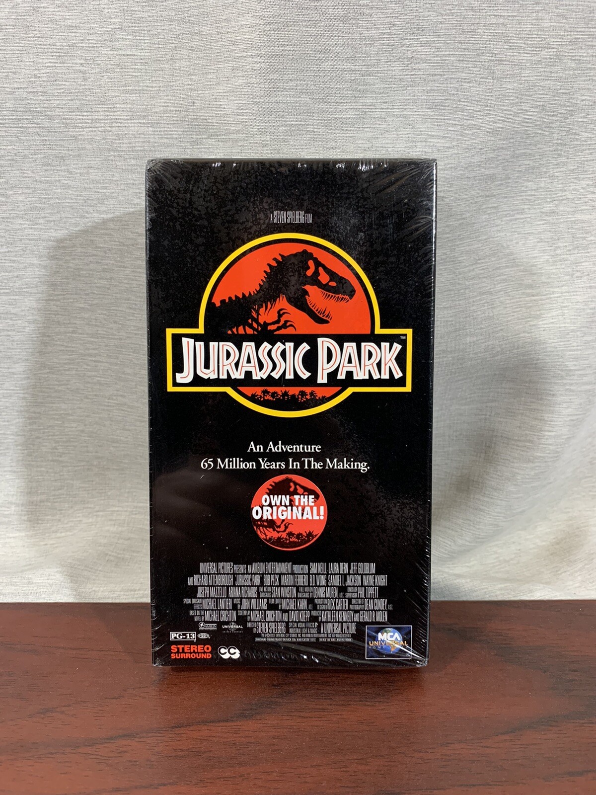 Jurassic Park VHS MCA Universal 1997 New, Sealed, Studio Watermarks | eBay