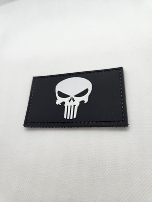 Skull Flag 3D PVC Tactical Morale Patch – Hook Backed | eBay