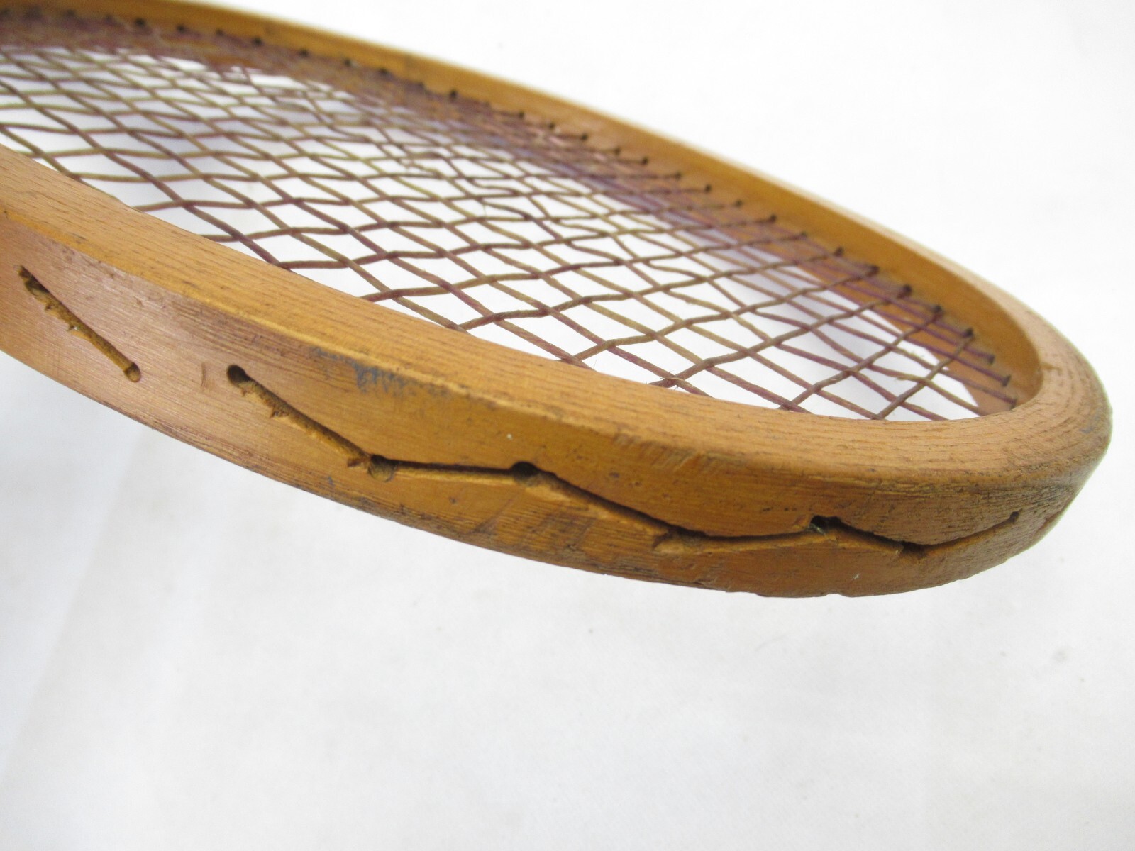 VINTAGE DRAPER MAYNARD CO. "CHALLENGE" WOODEN TENNIS RACQUET. ANTIQUE ...