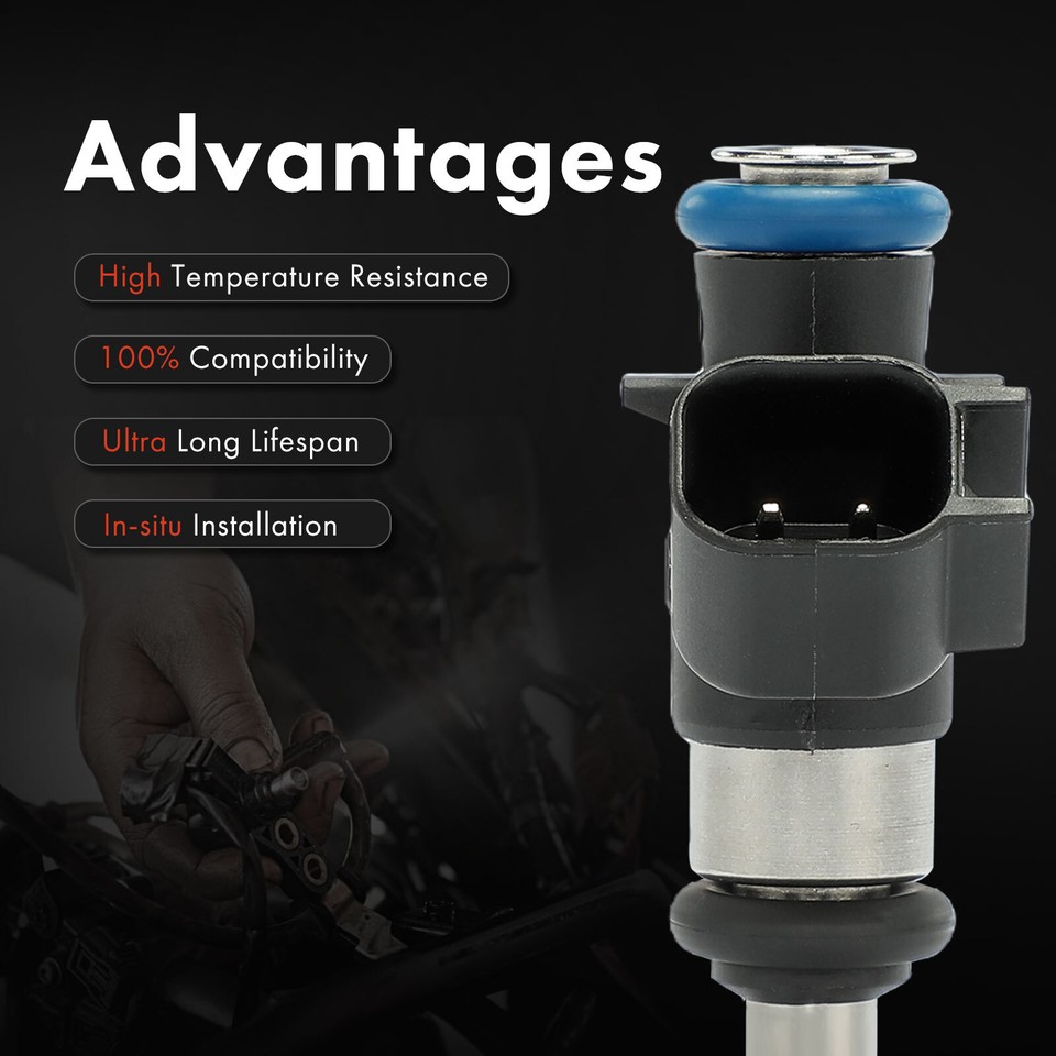 6Pcs Fuel Injector for Jeep Grand Cherokee WK2 Dodge Durango 2016-2017 ...