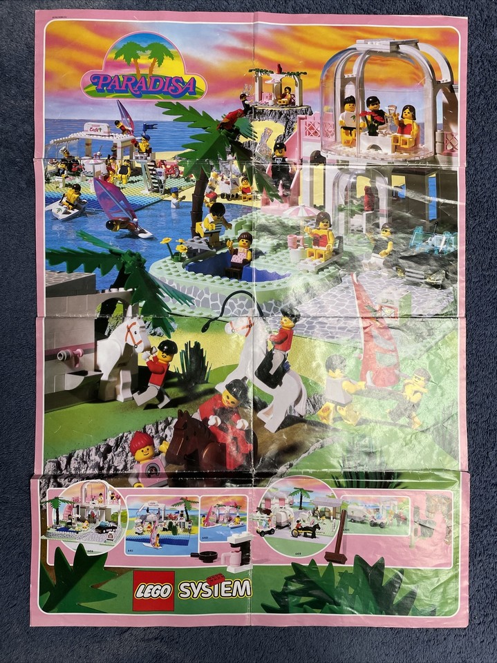 LEGO Town Paradisa 6419 Rolling Acres Ranch 100% Complete W/Box ...