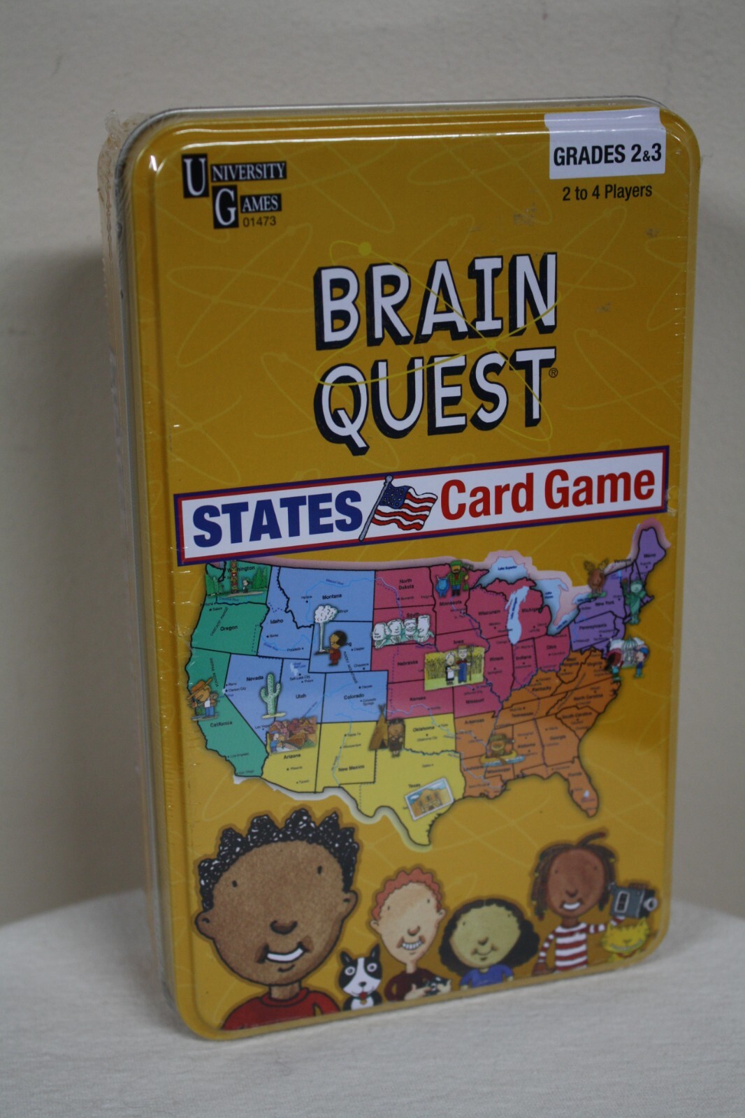 NEW - Brain Quest States (USA) Card Game Grades 2 & 3 Education Teacher ...
