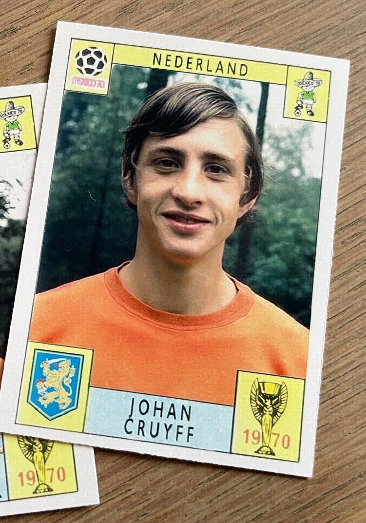 2022 JOHAN CRUYFF - FAKE Card (only for fun) " like Panini " World Cup ...