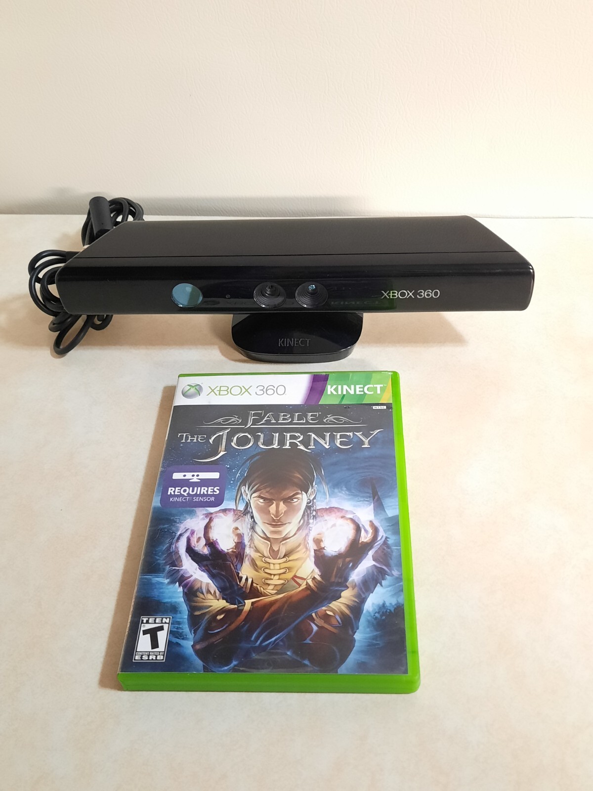 Microsoft Xbox 360 Kinect Camera Sensor with Game - Fable The Journey ...