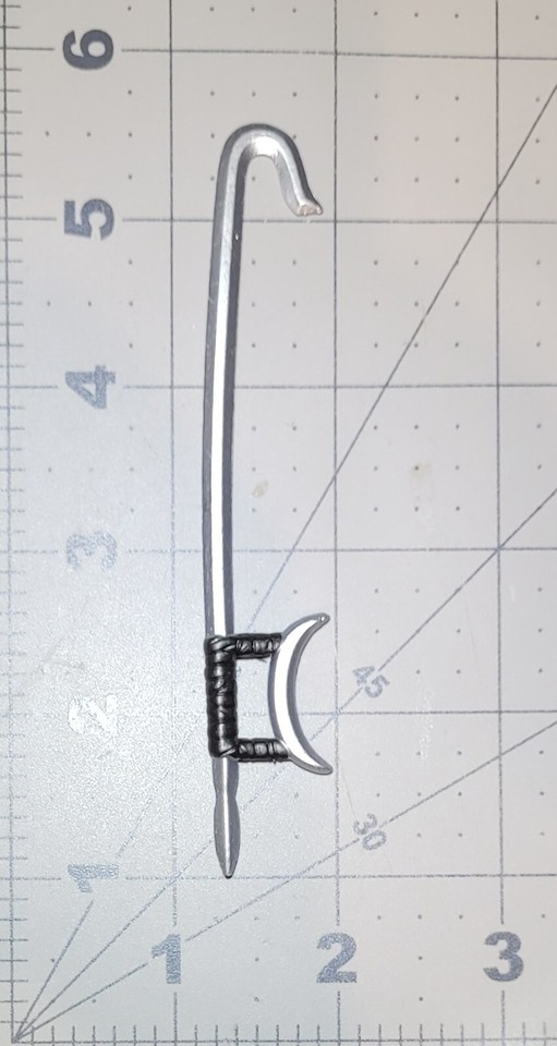 McFarlane DC Rebirth Deathstroke Hook Sword Weapon PP 7" Custom Fodder ...