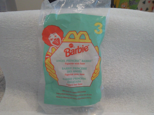 McDonald's Mattel Angel Princess BARBIE Figurine #3 1996 | eBay