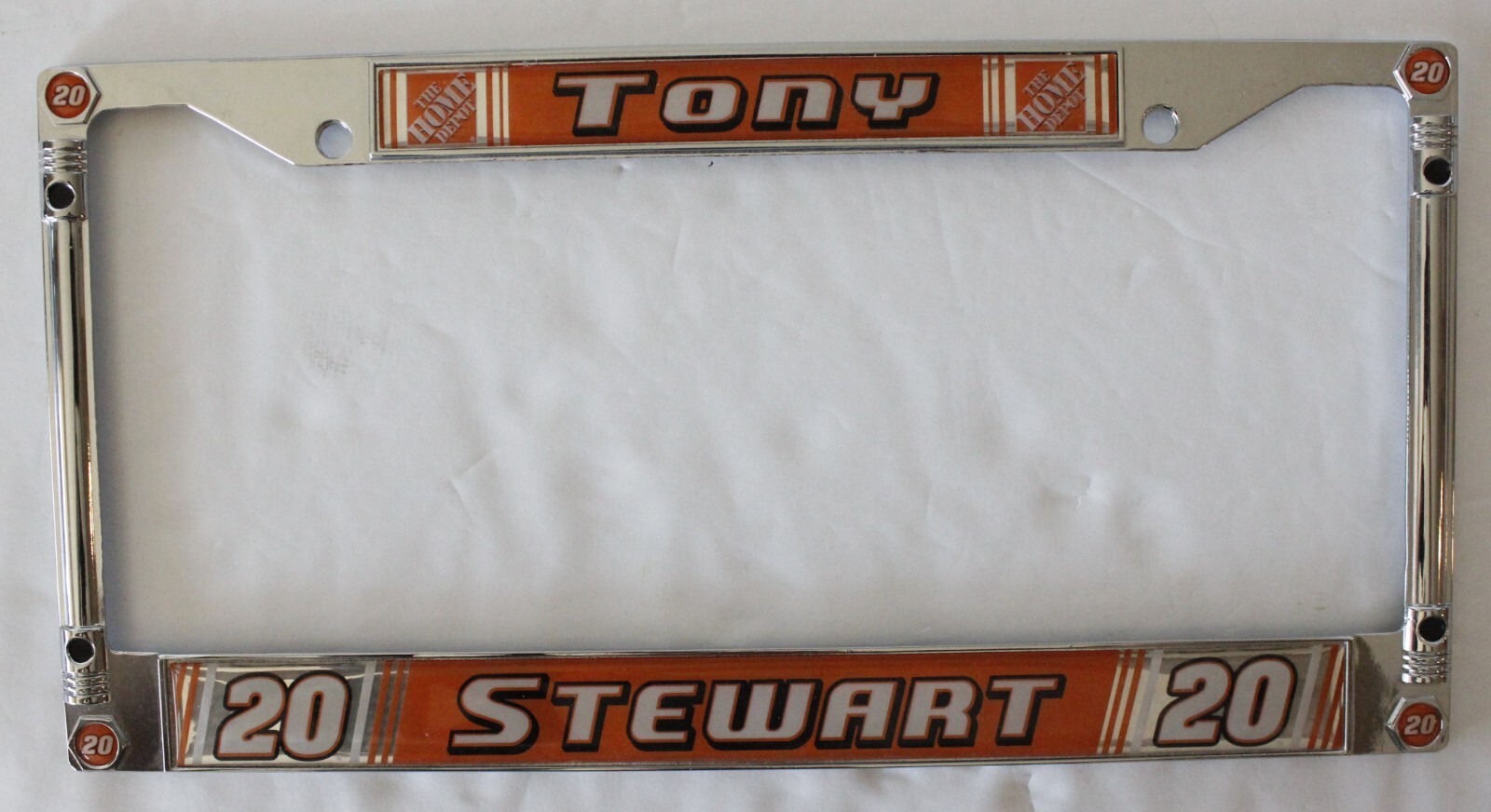 NASCAR/Tony Stewart/Metal License Plate Frame | eBay