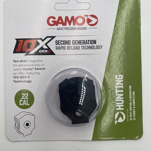 NEW Gamo 10X GEN2 Hunting Quick-Shot Magazine .22 cal Swarm ...