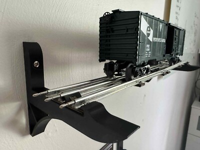 O Scale Wall Mount Bracket - Single Bracket (O27-Tubular Track ...