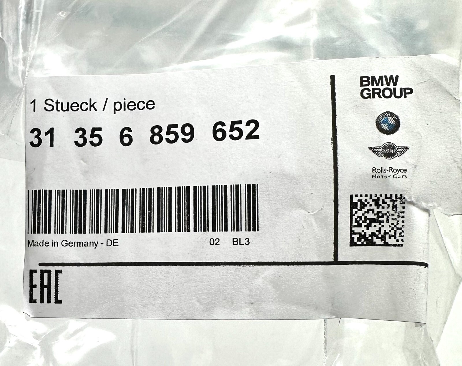 BMW E70 X5 X6 Front Sway Bar End Link (Right) 31356859652 OEM & NEW | eBay