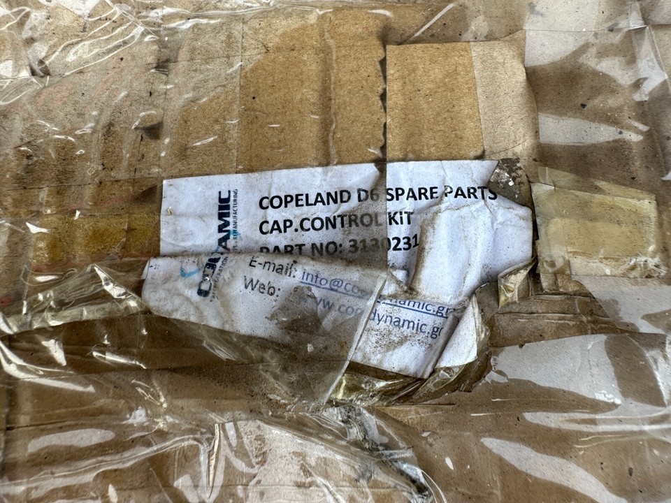 COPELAND D6 SPARE PARTS CAPACITY CONTROL HEAD KIT 3130231 | eBay