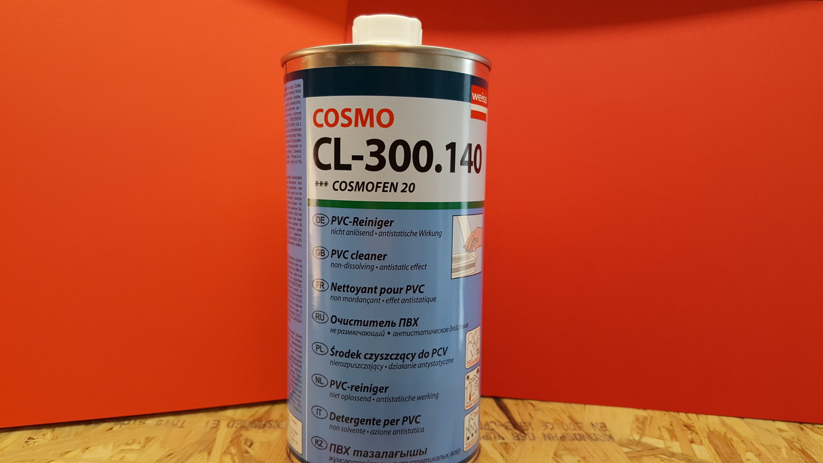 (10,80€/L), COSMO PVC-Reiniger 1L COSMOFEN 20 CL-300.140, Fenster ...