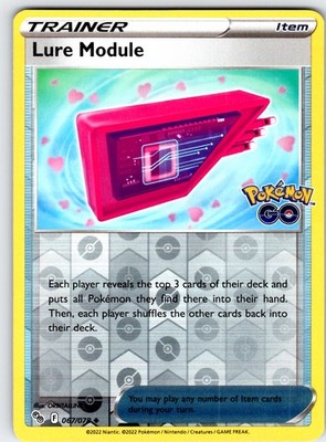 Lure Module Uncommon Pokemon GO Reverse Holo 067/078 LP | eBay