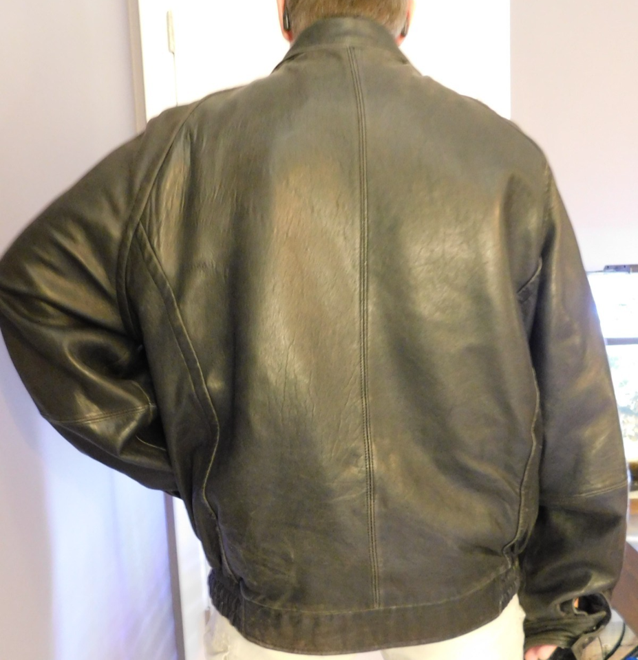 Pelle Studio Wilsons Leather Jacket Coat Size 2XLT Black Mens ...