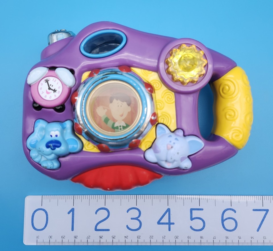 Vintage BLUE'S CLUES 2001 Mattel Talking Singing CAMERA Steve ...