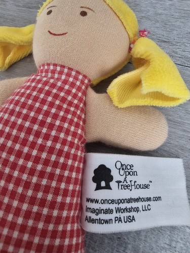 Kathe Kruse Doll Plush Doll Girl Germany Once Upon A Treehouse 7" RARE ...