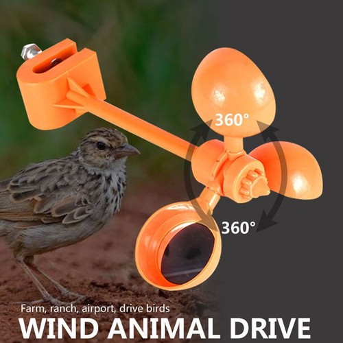 Device Reflective Wind Power Tool Crop Protection Bird Scarer Bird ...
