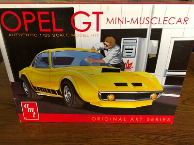 AMT Opel GT 1/25 plastic Model kit | eBay