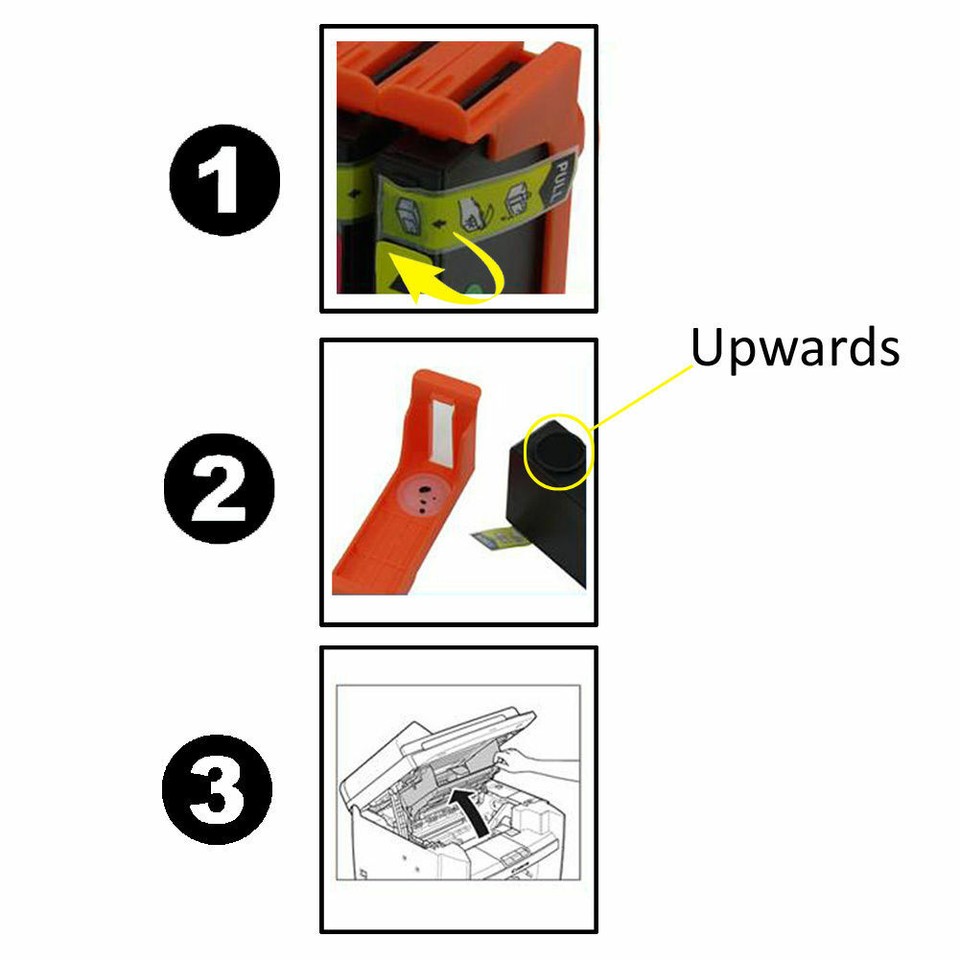 3PK BK 100XL H Yield Ink Cartridge For Lexmark Prospect Pro205 &705 ...