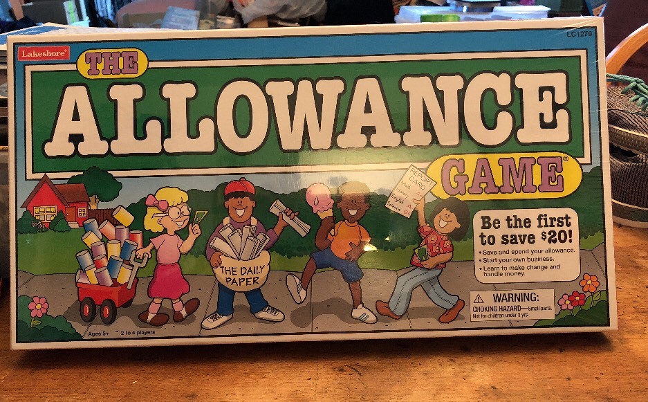The Allowance Game Board Game Complete! Ages 5+ New & Factory Sealed ...