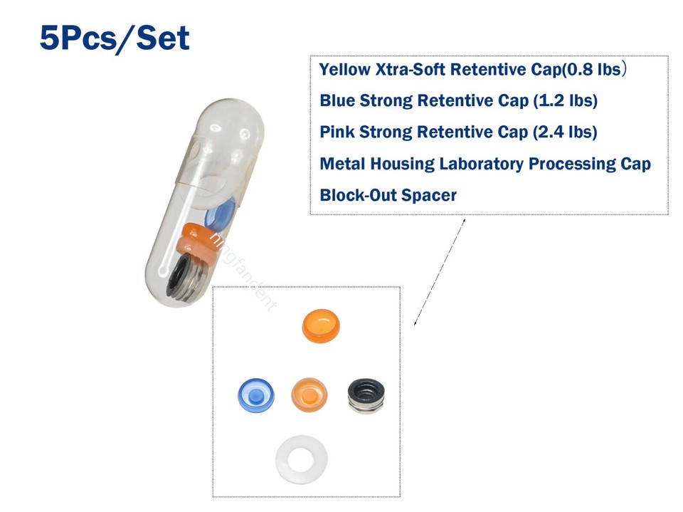 US Dental Attachment Overdenture Retention Insert Cap For Locat0r ...