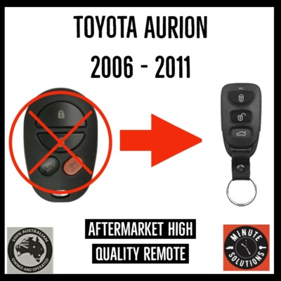 FITS TOYOTA AURION REMOTE KEY FOB 2006 2007 2008 2009 2010 2011 | eBay