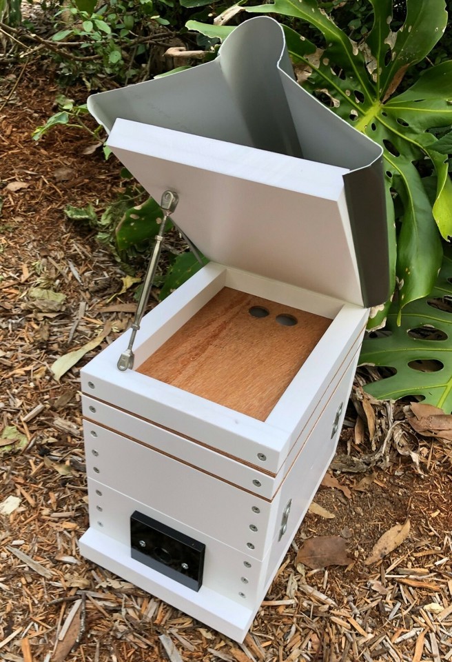 Stingless Native Bee Hive Honey Frame Design With Roof | Composite OATH ...