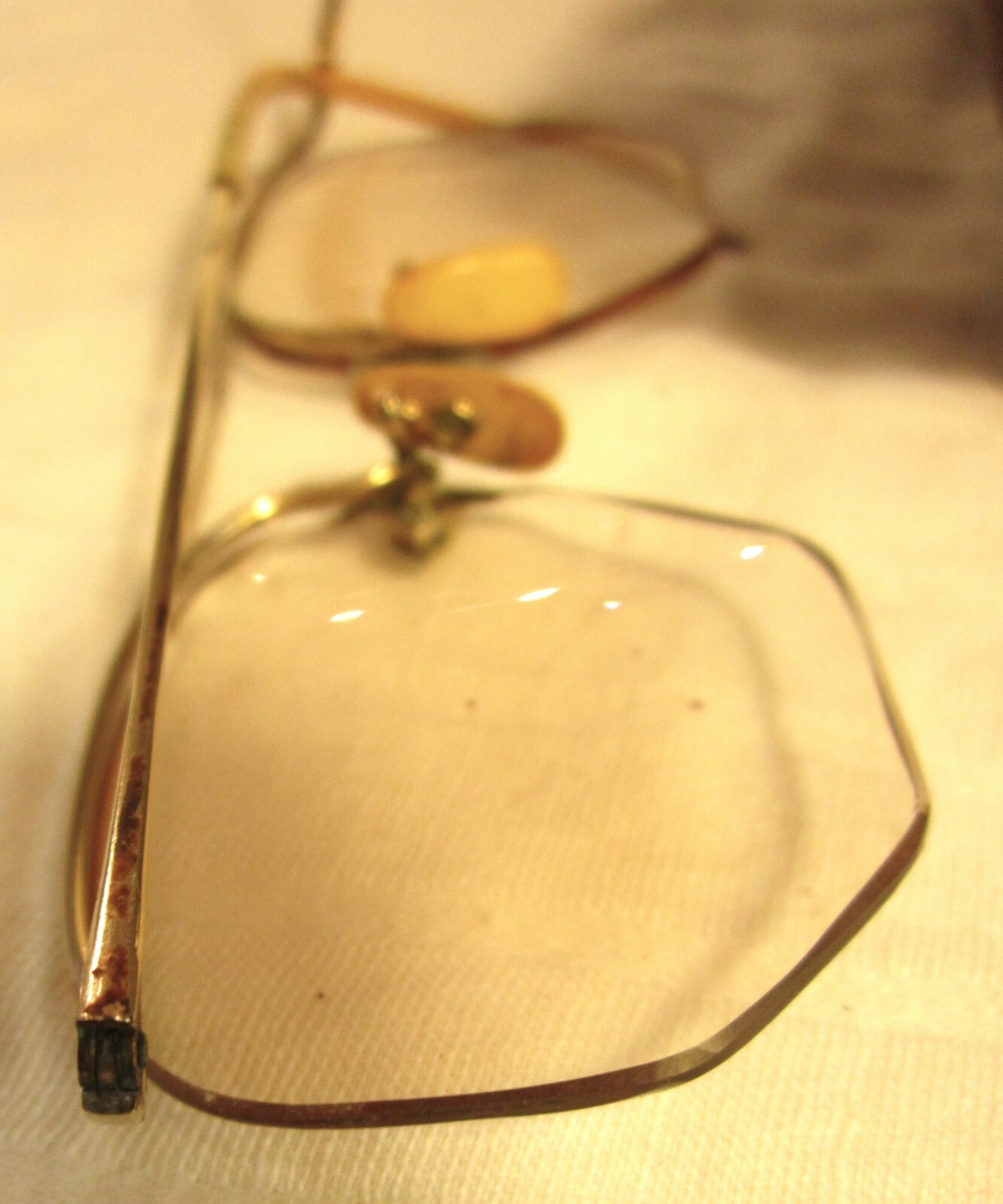 1930s American Optical Vintage Eyewear Glasses 12K Ye… - Gem