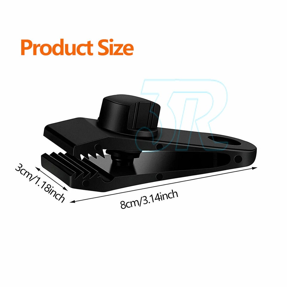 25 Pack Awning Tent Clamp Tarp Clips Set Canopy Snap Hangers Survival ...