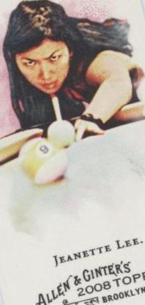 2008 Topps Allen & Ginter's - Jeanette Lee #282 Mini Allen & Ginter ...