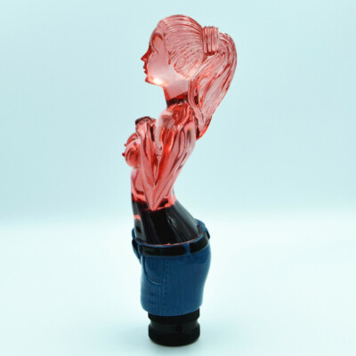 Car Universal Manual Transmission Gear Shift Knob Shifter Lever Red ...