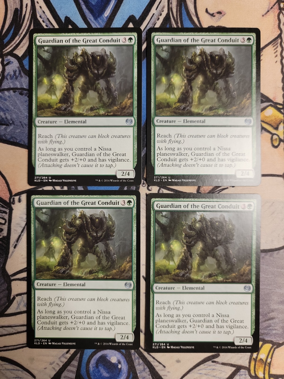 4x Guardian of the Great Conduit - NM Kaladesh KLD MTG Magic | eBay