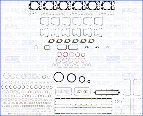 Full Engine Gasket Set VOLVO B9M,B10M,B10R,C10M 9.6 273/310 THD101GC ...