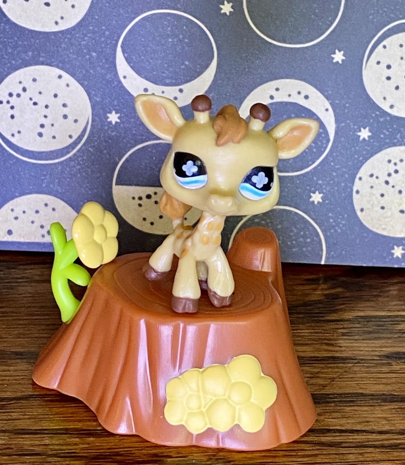 💛LPS Littlest Pet Shop Search n Safari Giraffe #1488 Toys R Us Baby ...