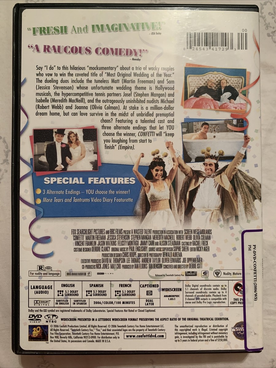 Olivia Colman Confetti