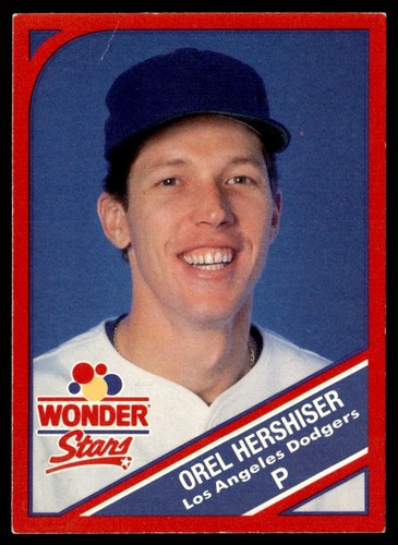1990 Wonder Bread Stars Orel Hershiser Los Angeles Dodgers #4 | eBay