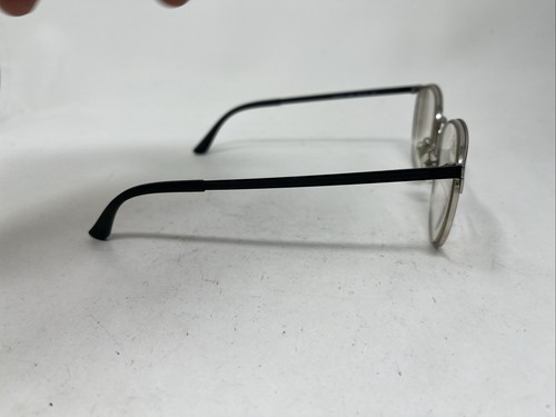 RAY-BAN RB6375 2861 Black/Silver Split 53-18-145 Eyeglasses Frame S676 ...