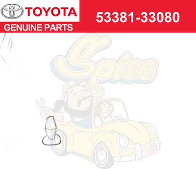 JOINT D'ORIGINE TOYOTA 53381-33080, SUPPORT CAPOT AU RADIATEUR ...