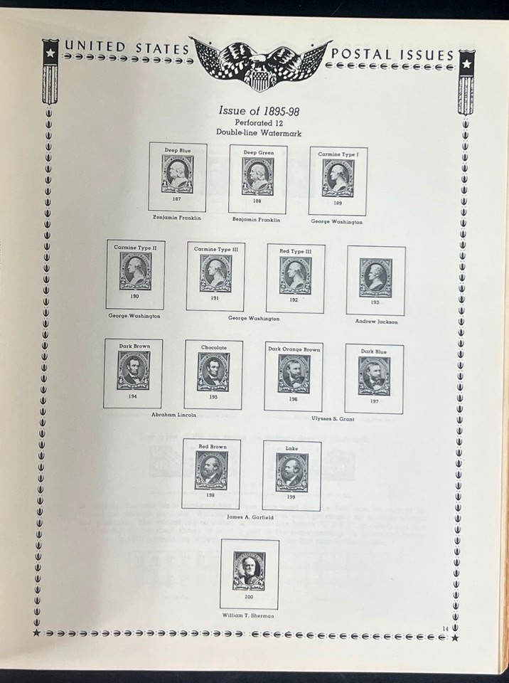 The All American Stamp Album Minkus Publications ZAYIX | eBay