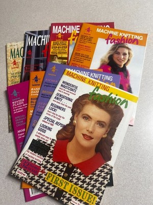 Vintage Machine Knitting Magazines and Books - 1980s - Choose Your Lot ...