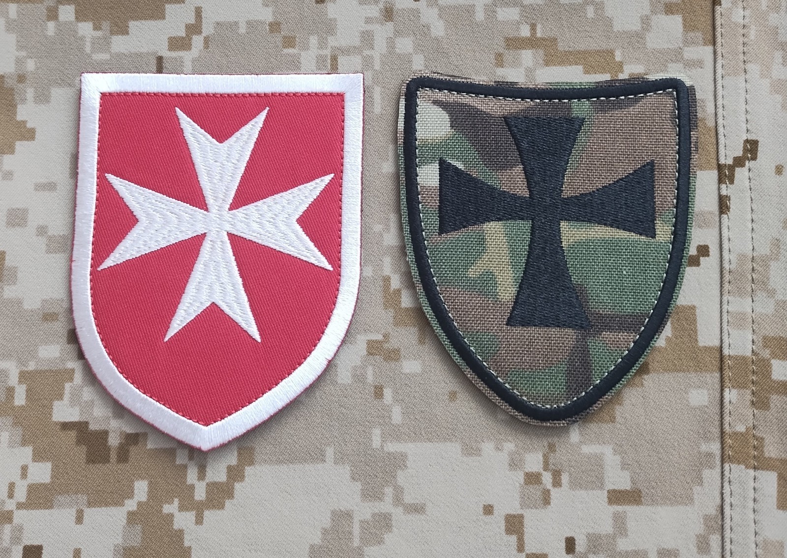 NSWDG DevGru Crusader Templar Cross & Corpsman Patch Set Of 2 | eBay