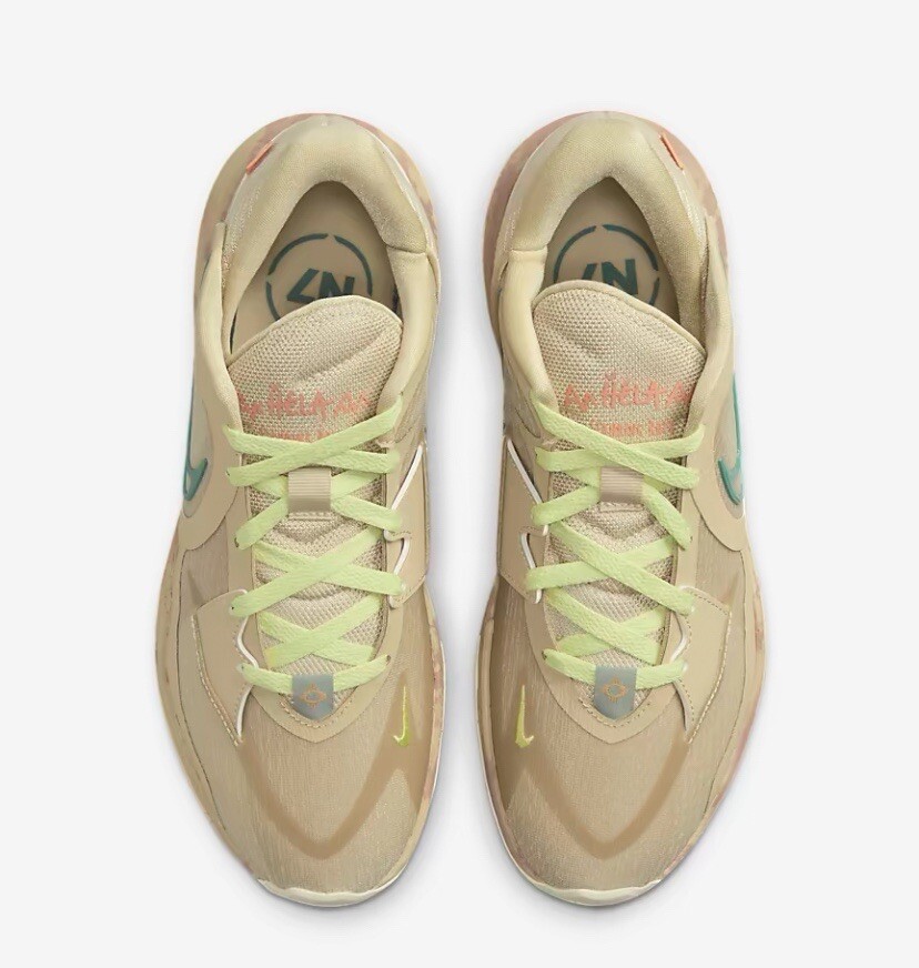 RARE Nike Kyrie Low 5 N7 Grain Fossile Rose Mens 8.5 Basketball Shoes ...