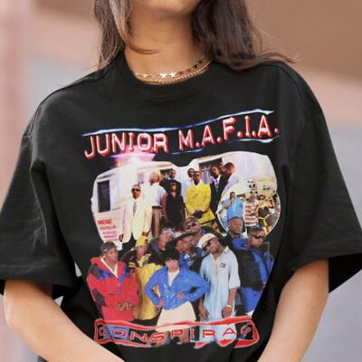 Junior Mafia Hiphop TShirt Junior Mafia Sweatshirt Vintage Junior Mafia ...