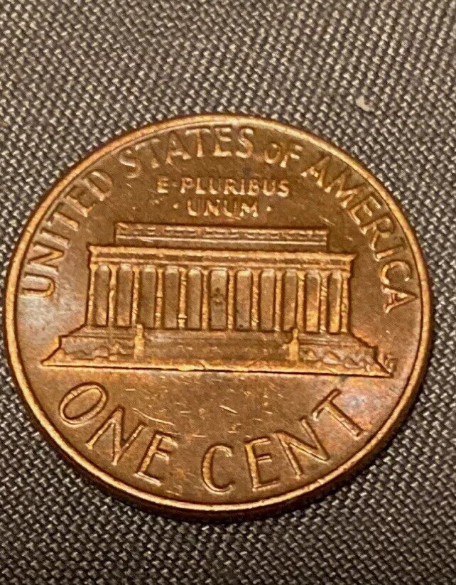 Rare 1977 D Lincoln Penny RPM,Filled in "D" Mint Mark RED Coin | eBay